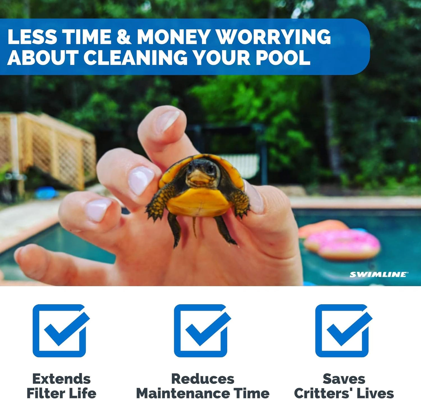 Frog Log™ – Pool Escape Ramp for Frogs, Critters & Small Animals ...