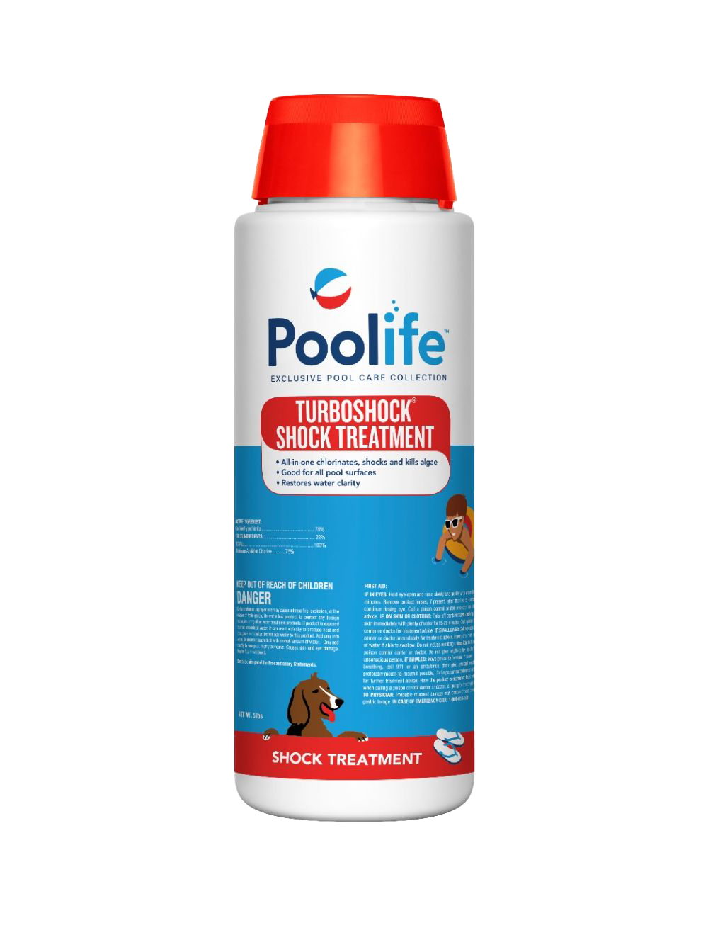 Poolife TurboShock (5 lb) – Fast-Dissolving Pool Shock for Crystal Cle ...